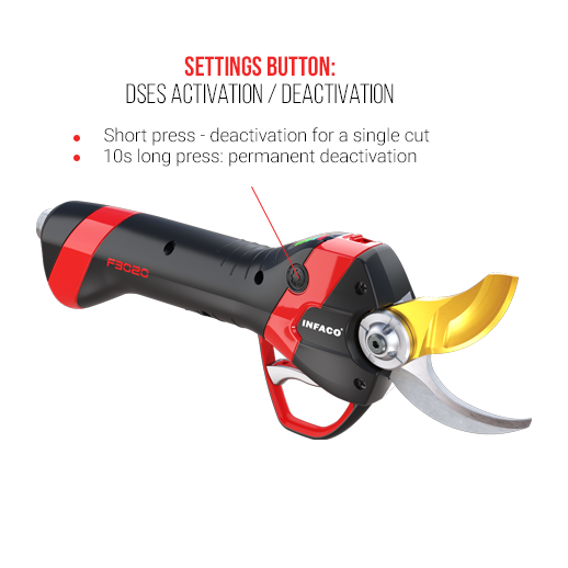 F3020 pruning shears - Infaco
